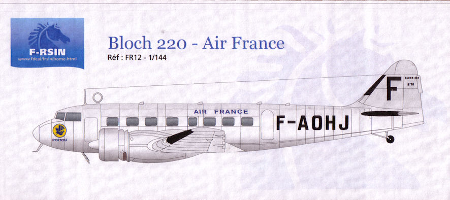 Bloch 220 in 1/144 by F-Rsin – Leigh Edmonds little box of stuff